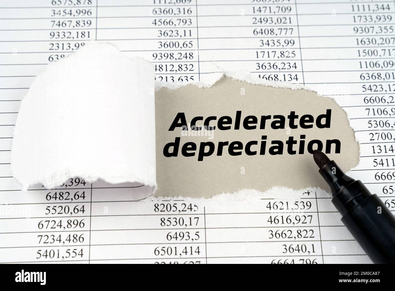 Accelerated depreciation hi-res stock photography and images - Alamy