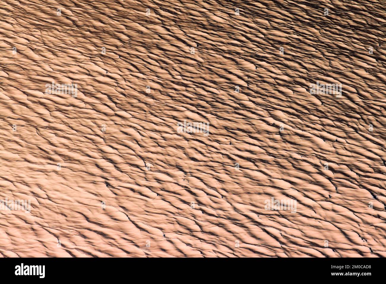 Relief representation of a rippled abstract surface in gradient beige ...