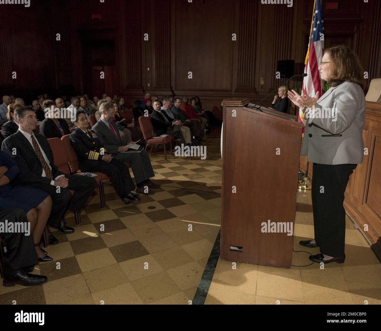 Admiral michelle howard hi-res stock photography and images - Alamy