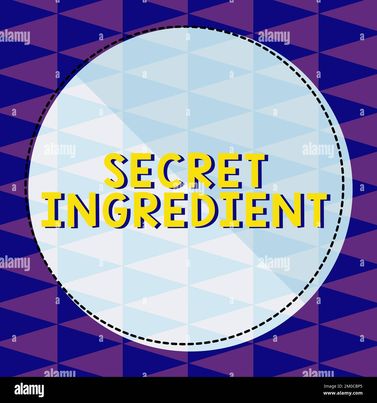 Hand writing sign Secret Ingredient. Internet Concept special technique ...