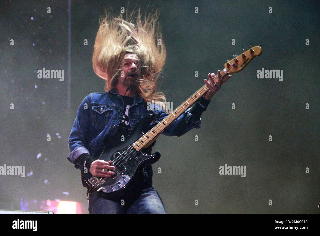 TOLUCA, MEXICO - DECEMBER 4: Dirk Verbeuren of the Megadeth American ...
