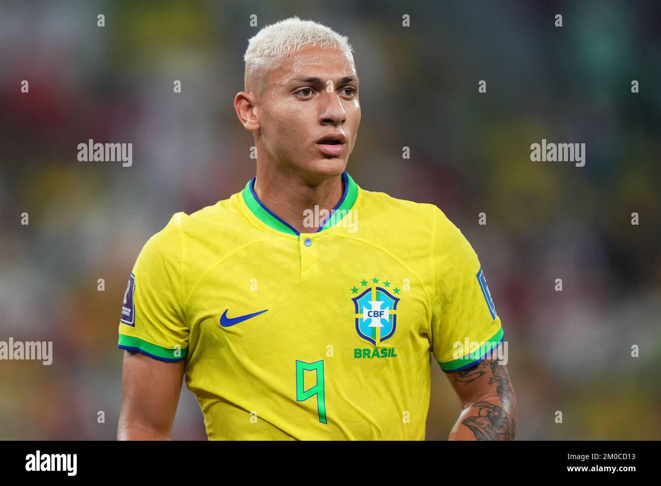 Richarlison de Andrade of Brazil during the FIFA World Cup Qatar 2022 ...