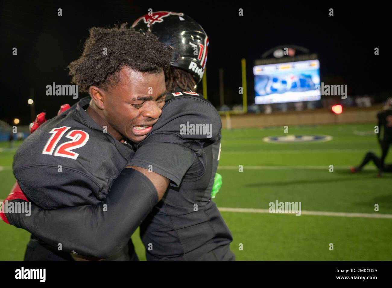 Georgetown Texas USA, December 3 2022: Disappointed football players ...