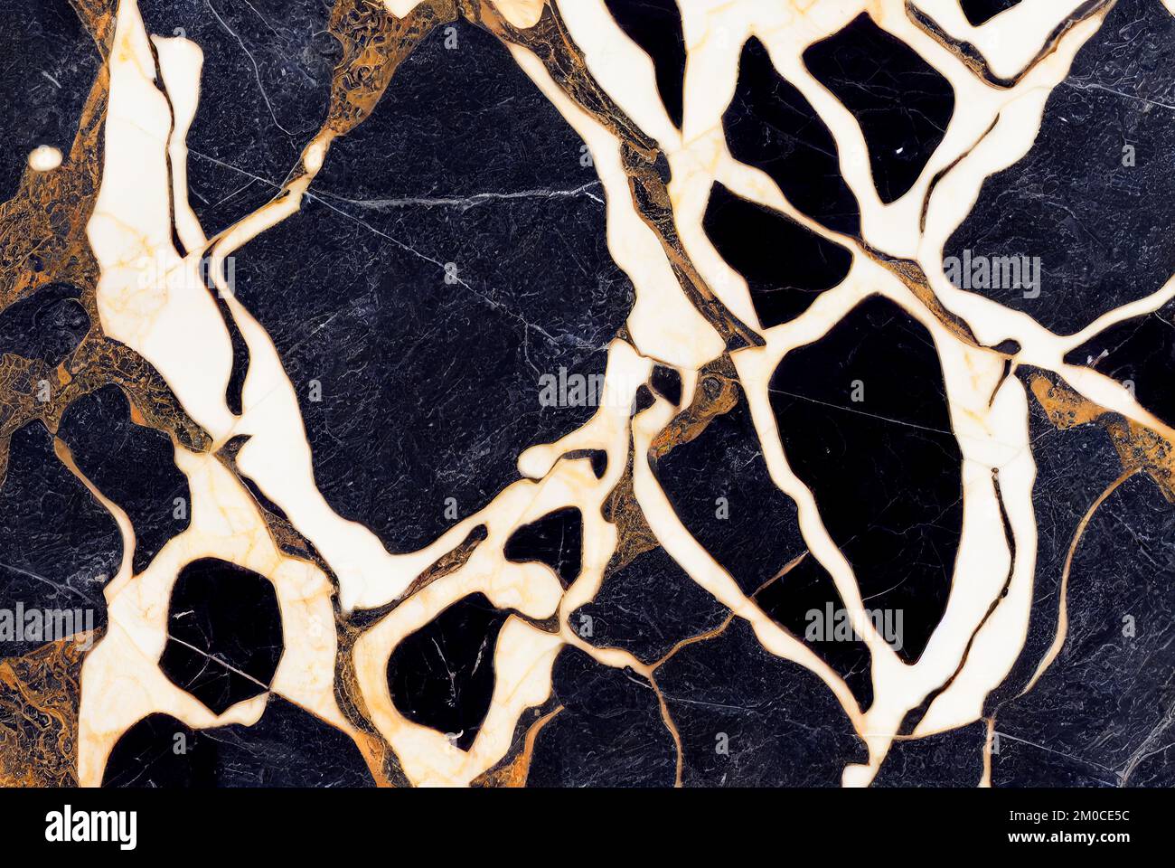 Black and white marble abstract background. Decorative acrylic paint ...