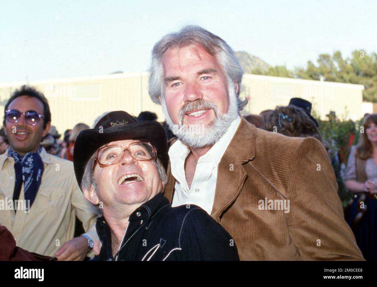 Kenny Rogers and Arte Johnson Circa 1980's Credit: Ralph Dominguez ...