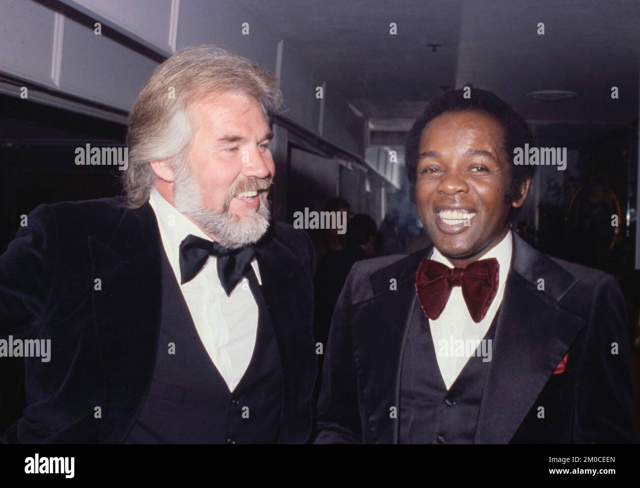 Kenny Rogers and Lou Rawls Circa 1980's Credit: Ralph Dominguez ...