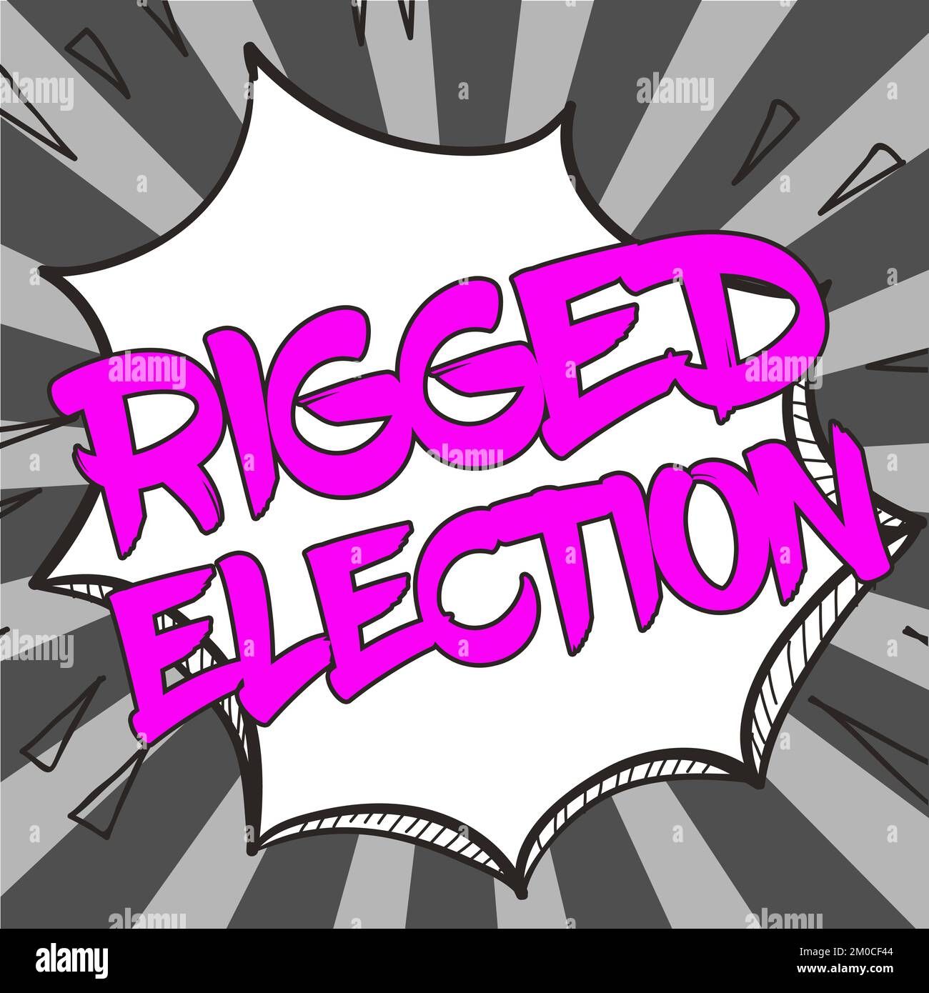 Text showing inspiration Rigged Election. Word Written on Manage ...