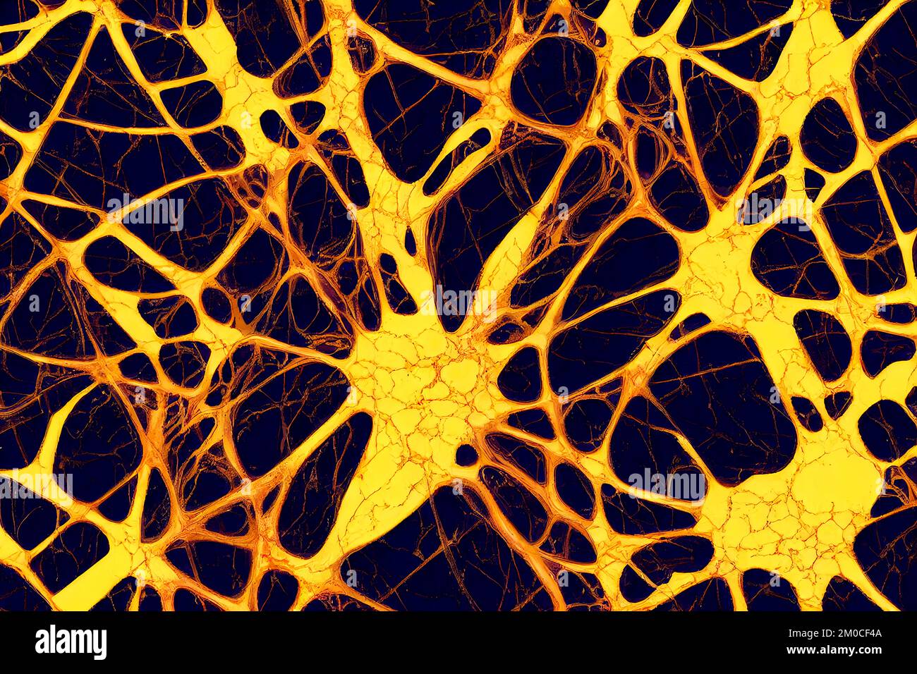 Black and yellow orange marble abstract background. Decorative acrylic ...