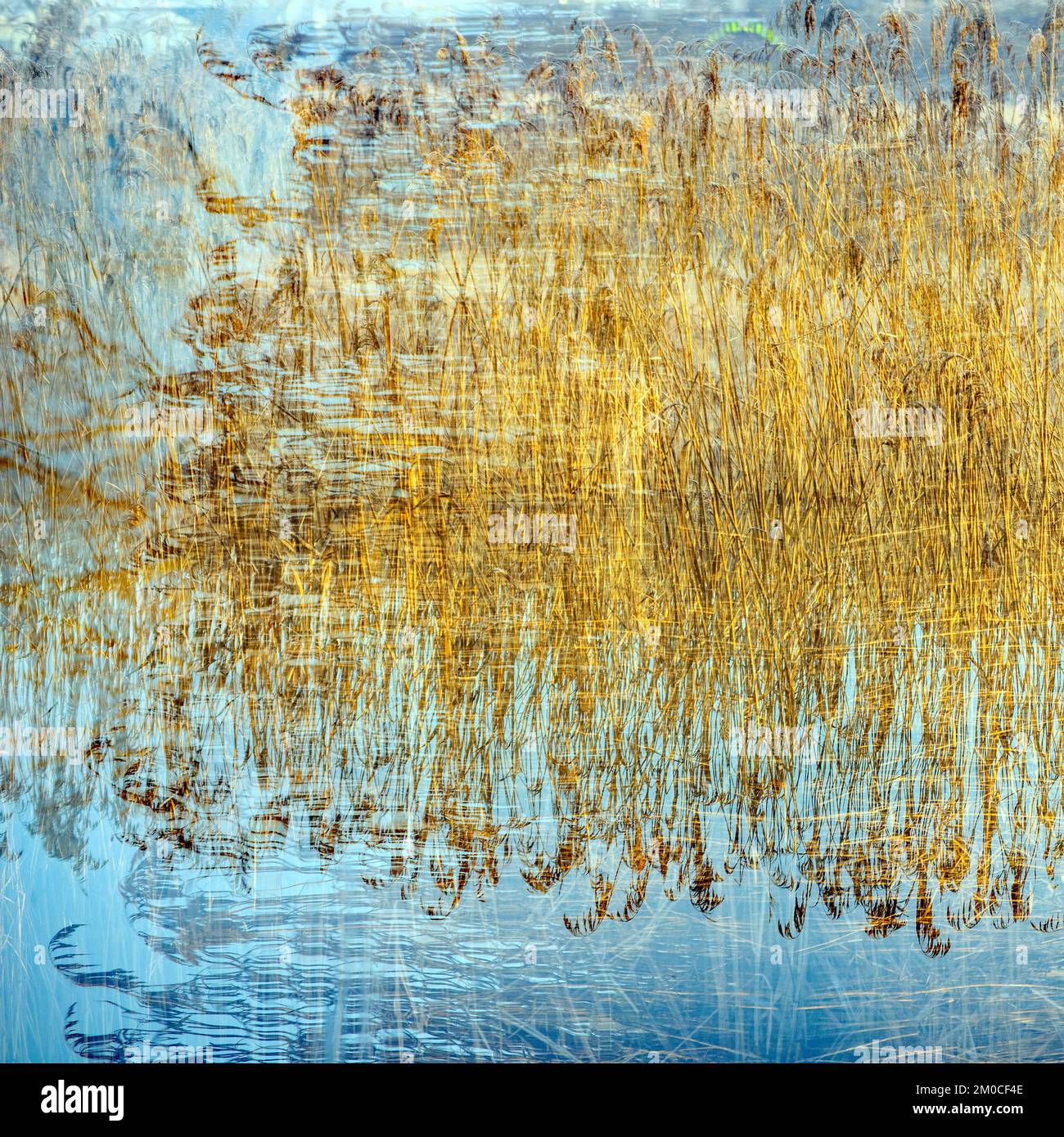 British waterway abstract multiple exposure photograph showing ...