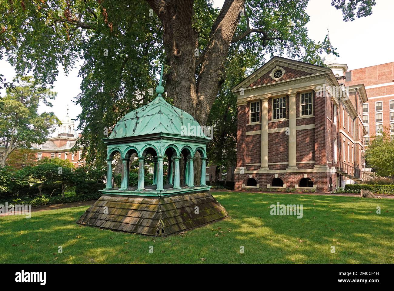 Main building of the Pennsylvania Hospital located in center city ...