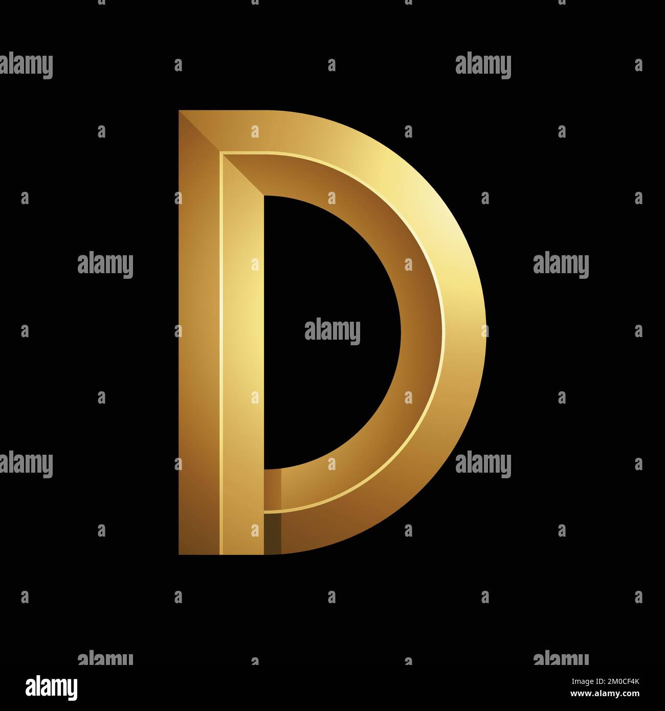 Gold embossed logo Stock Vector Images - Alamy