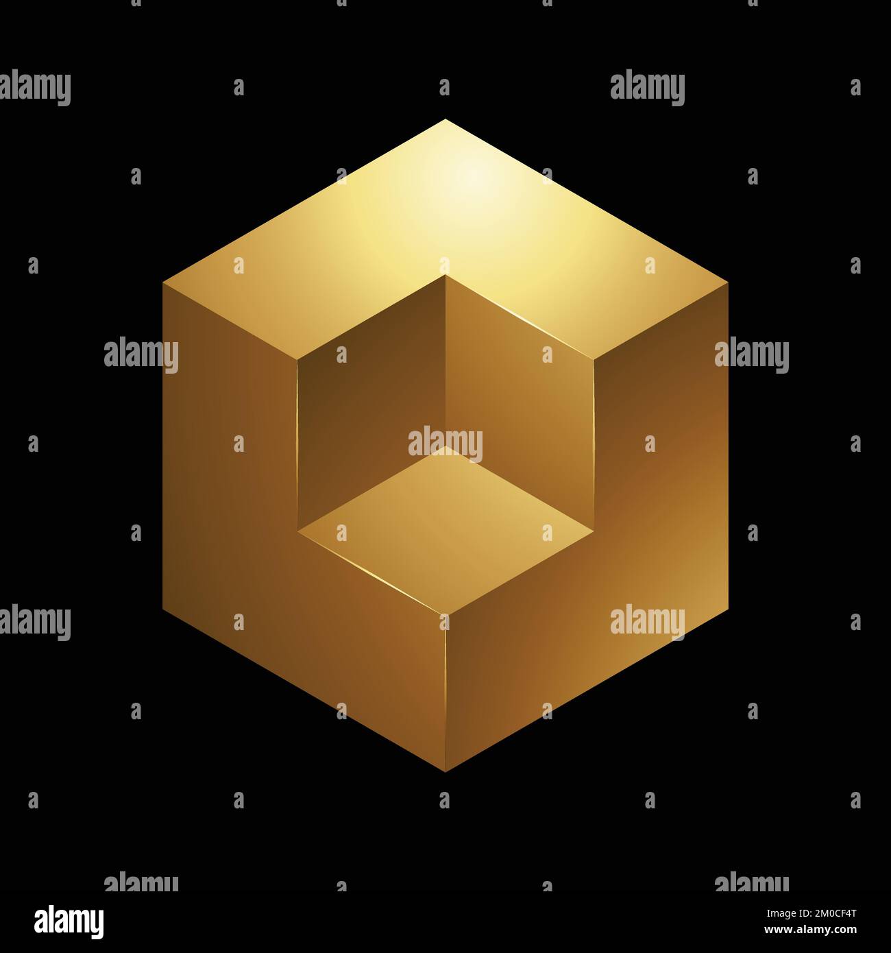 Gold embossed logo hi-res stock photography and images - Alamy