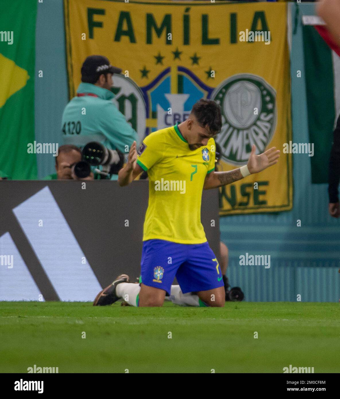 Doha, Catar. 05th Dec, 2022. Brazil vs Korea del Sur Party, match valid ...