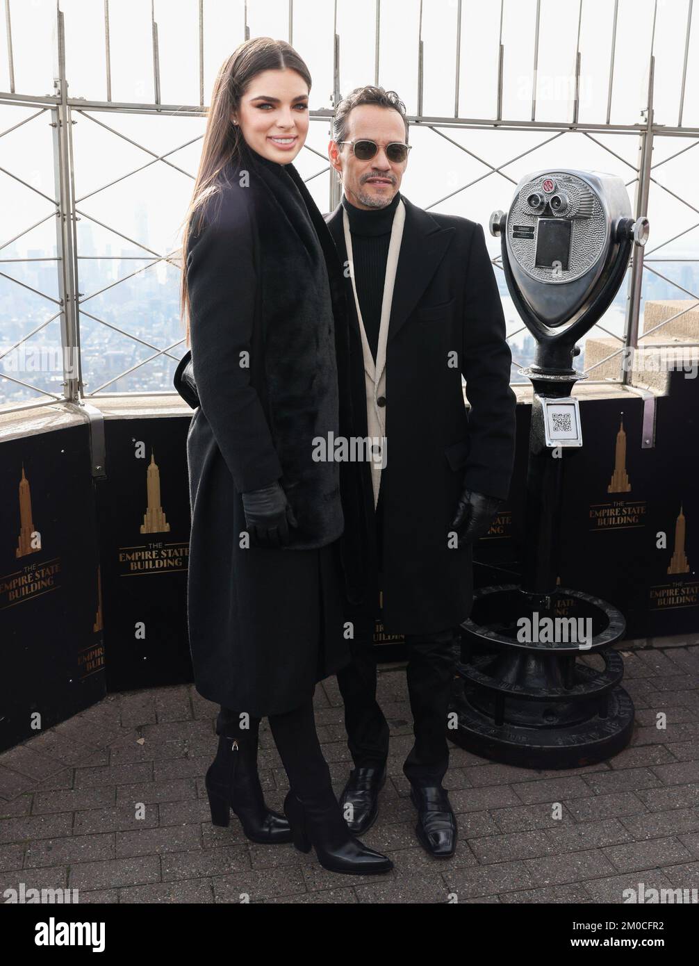 New York, NY, USA. 5th Dec, 2022. Nadia Ferreira, Marc Anthony at a public appearance for Marc ...