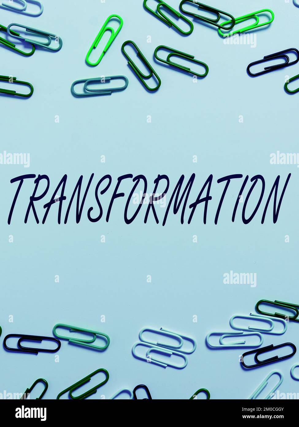 Inspiration showing sign Transformation, Word Written on A marked ...