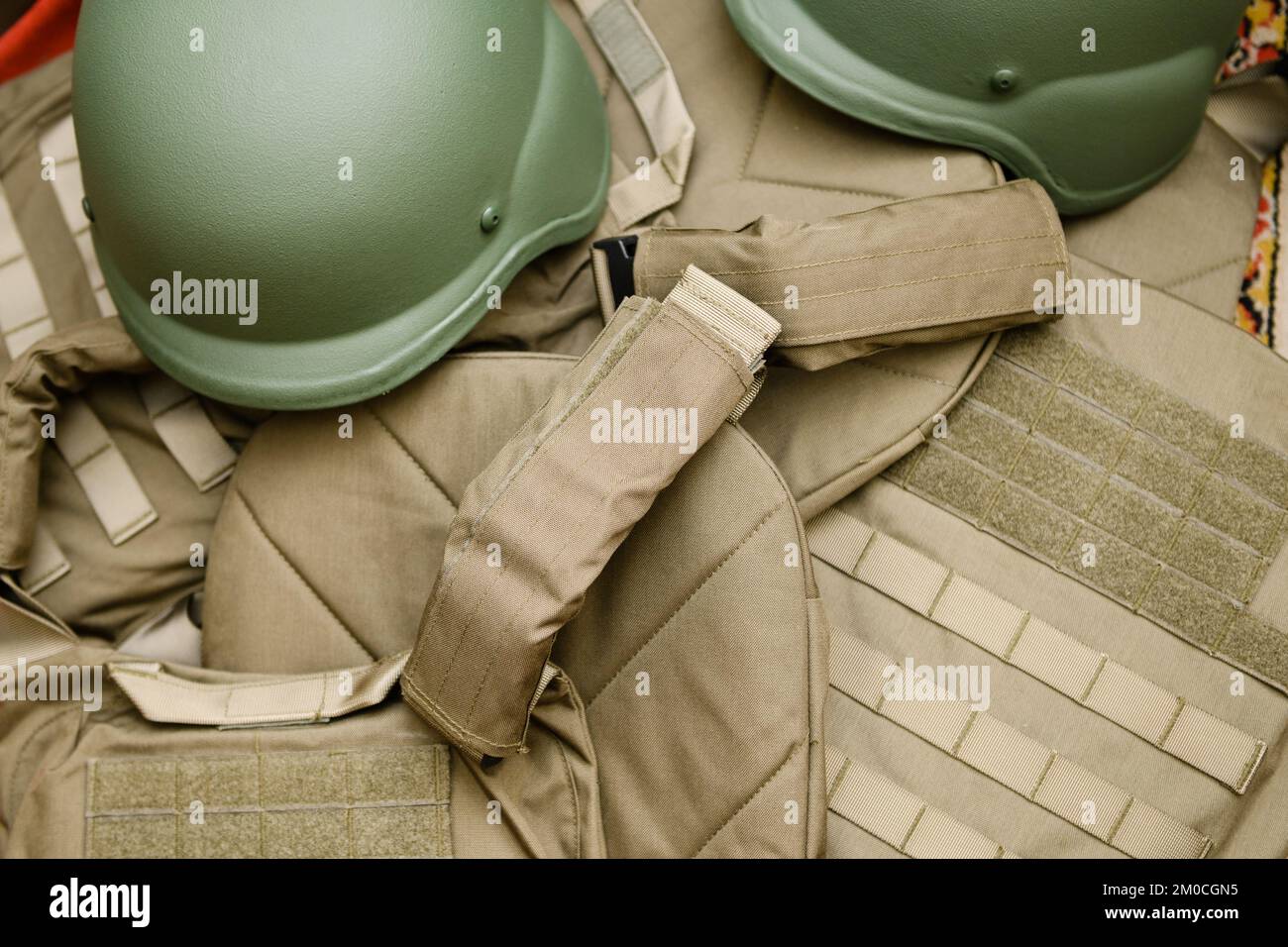 Bulletproof helmets hi-res stock photography and images - Alamy