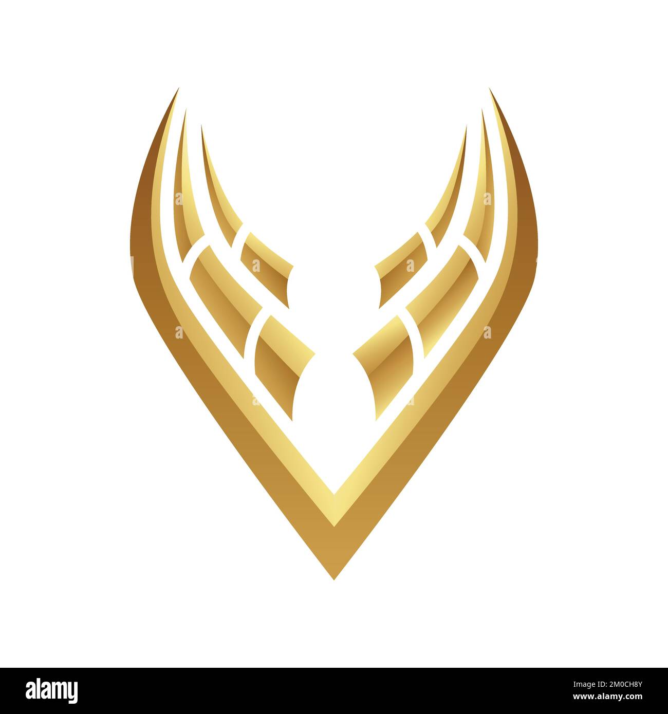 Gold plated bird Stock Vector Images - Alamy