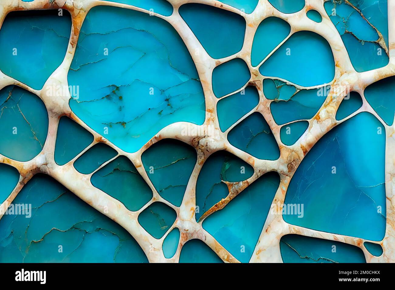 Sea blue Turquoise and white marble abstract background. Decorative ...