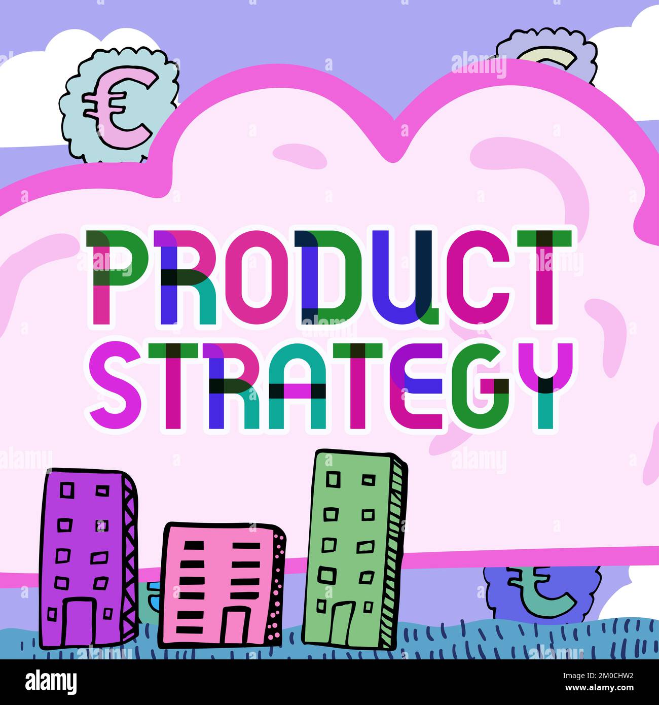 Text caption presenting Product Strategy. Business concept long term ... Text caption presenting Product Strategy. Business concept long term ...