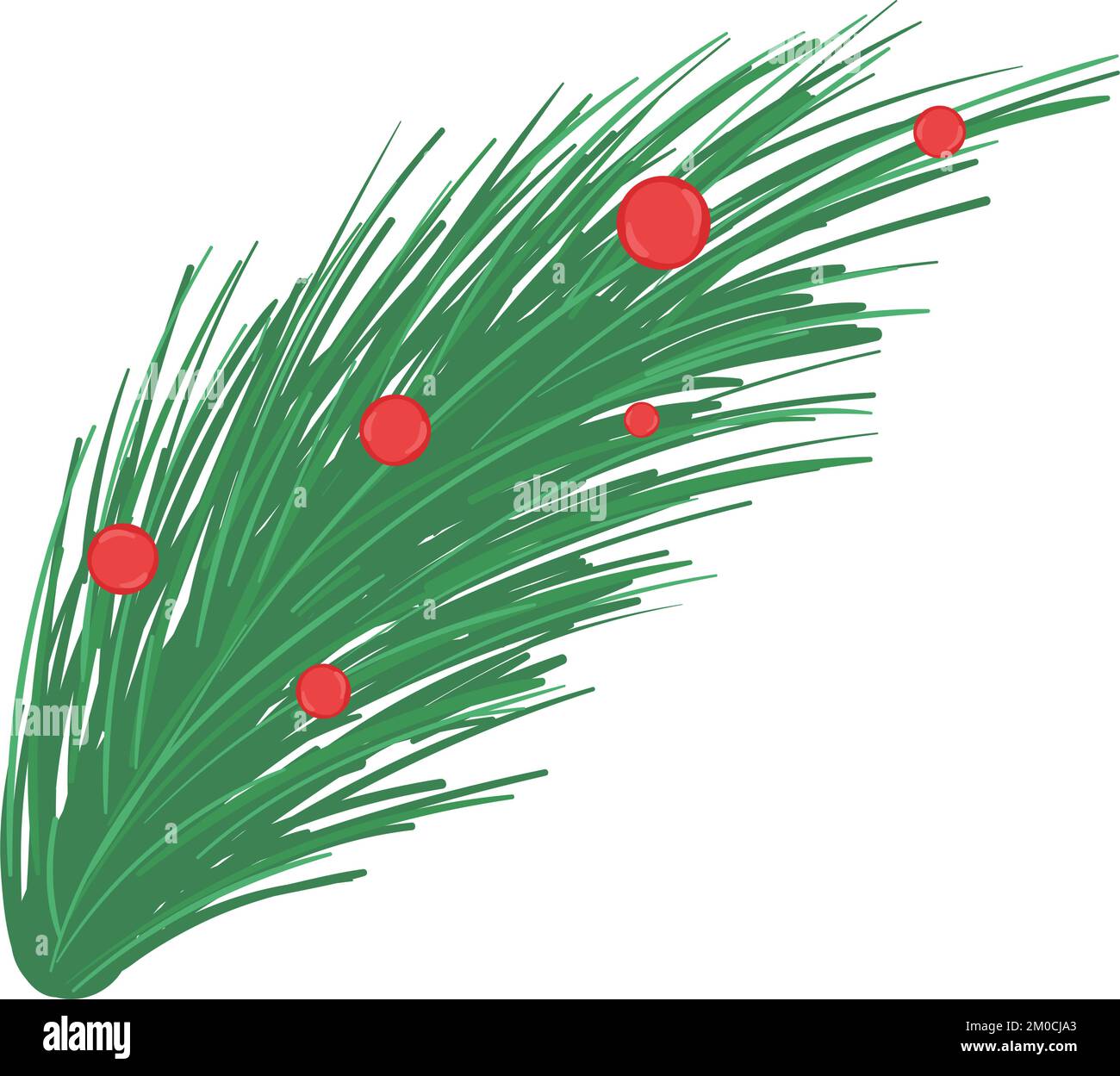 Isolated detailed colored holly leaf Vector Stock Vector Image & Art ...