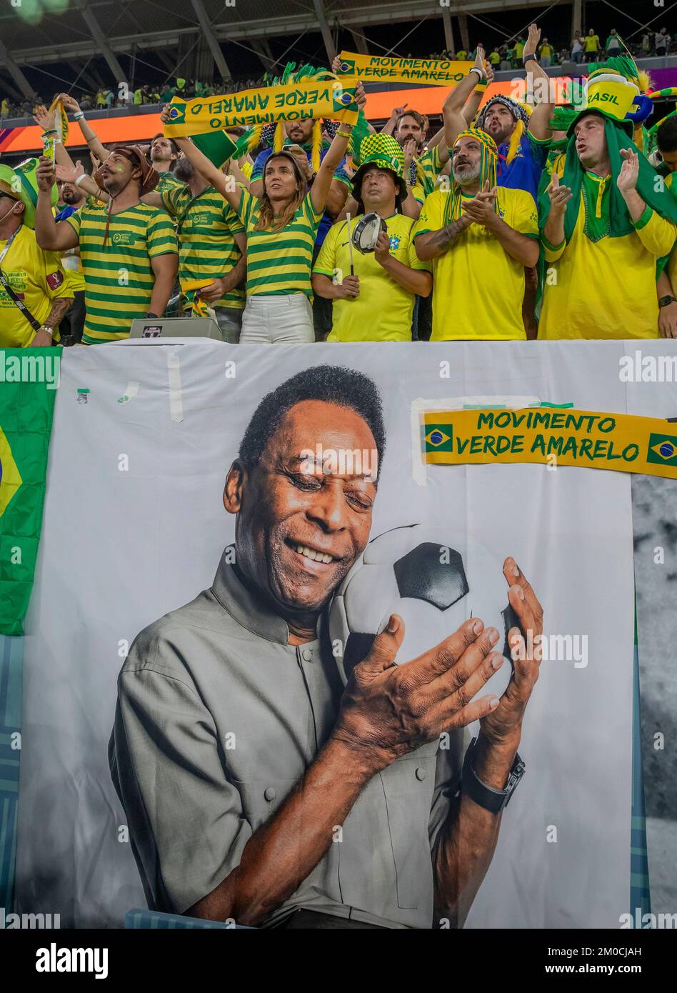 DOHA, CA - 05.12.2022: BRAZIL VS SOUTH KOREA - Brazil vs Korea del Sur ...