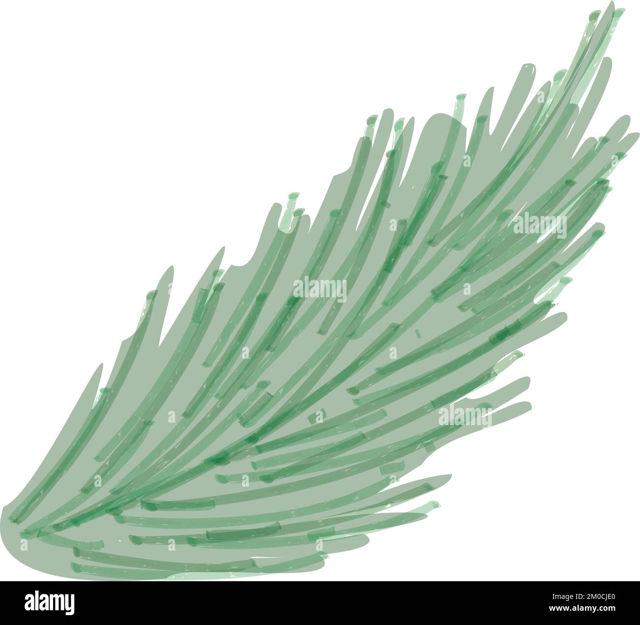 Isolated detailed colored holly leaf Vector Stock Vector Image & Art ...