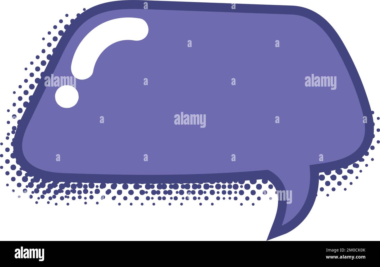 speech bubble pop art Stock Vector Image & Art - Alamy