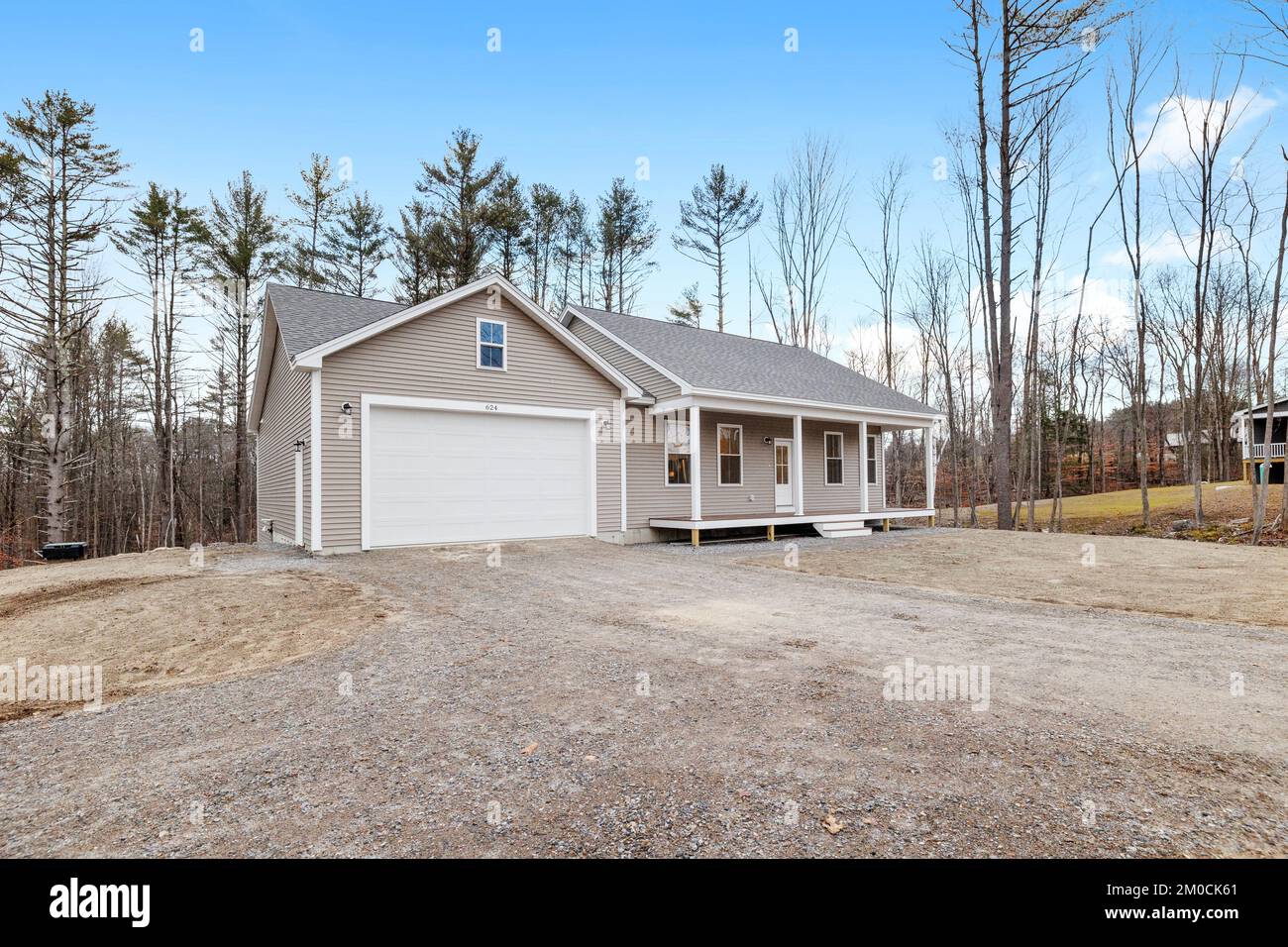 Ranch Porch With Gabled Roof McGarvey – 1845 Barndominiums