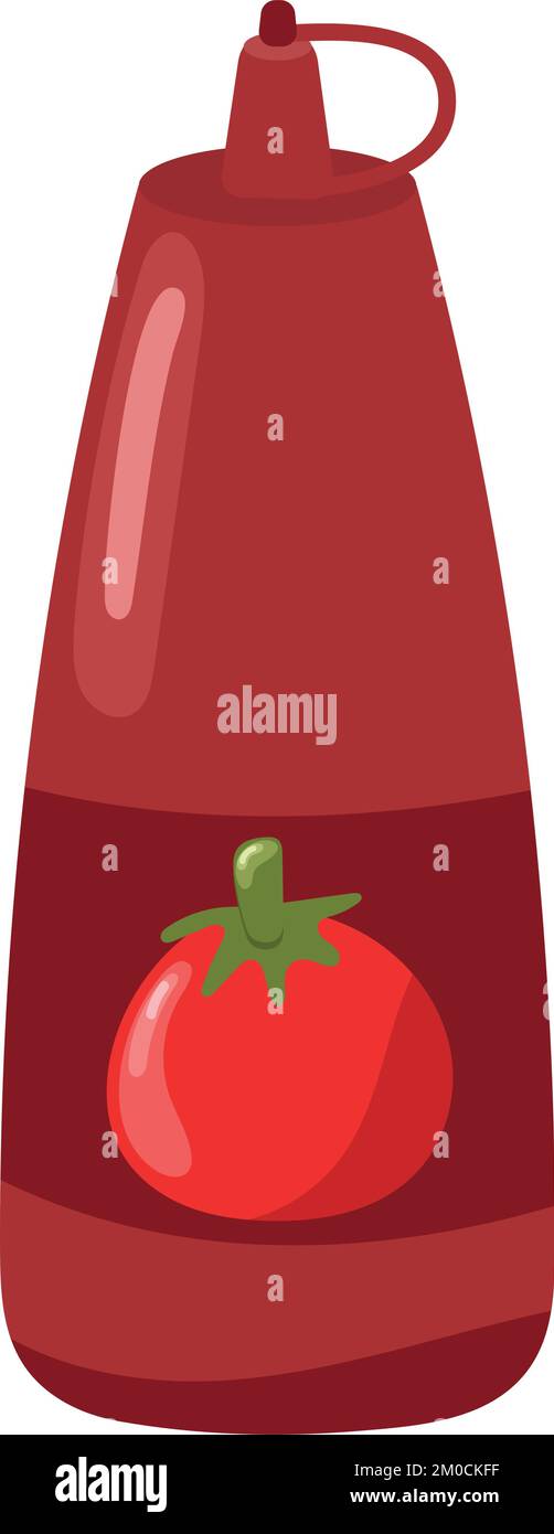 tomato sauce bottle Stock Vector Image & Art - Alamy