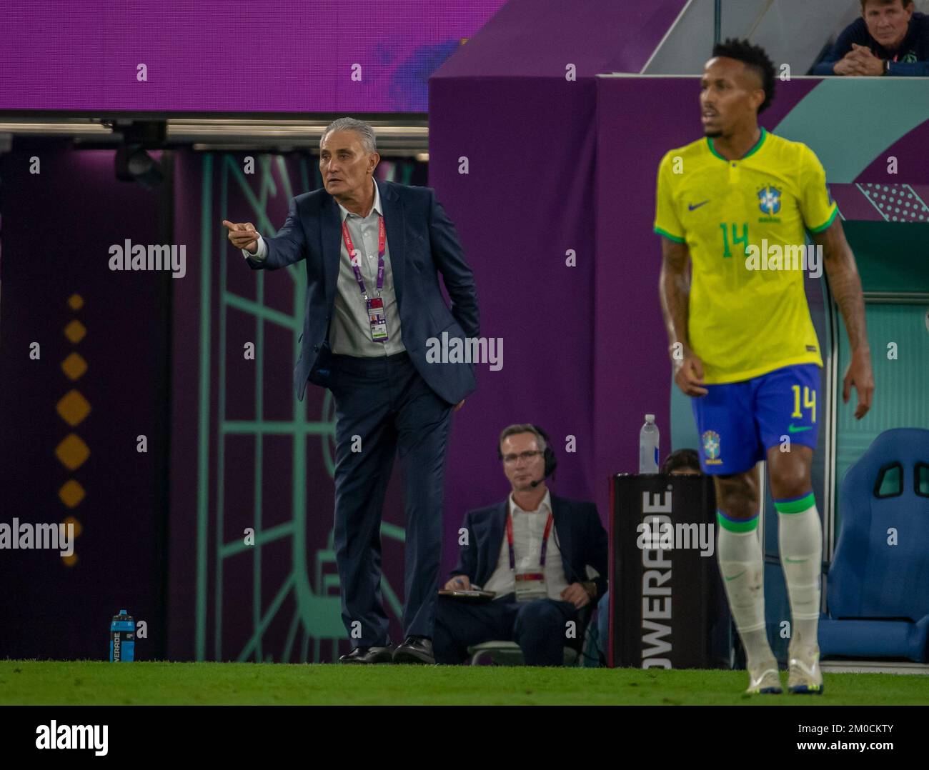 Doha, Catar. 05th Dec, 2022. Brazil vs Korea del Sur Party, match valid ...