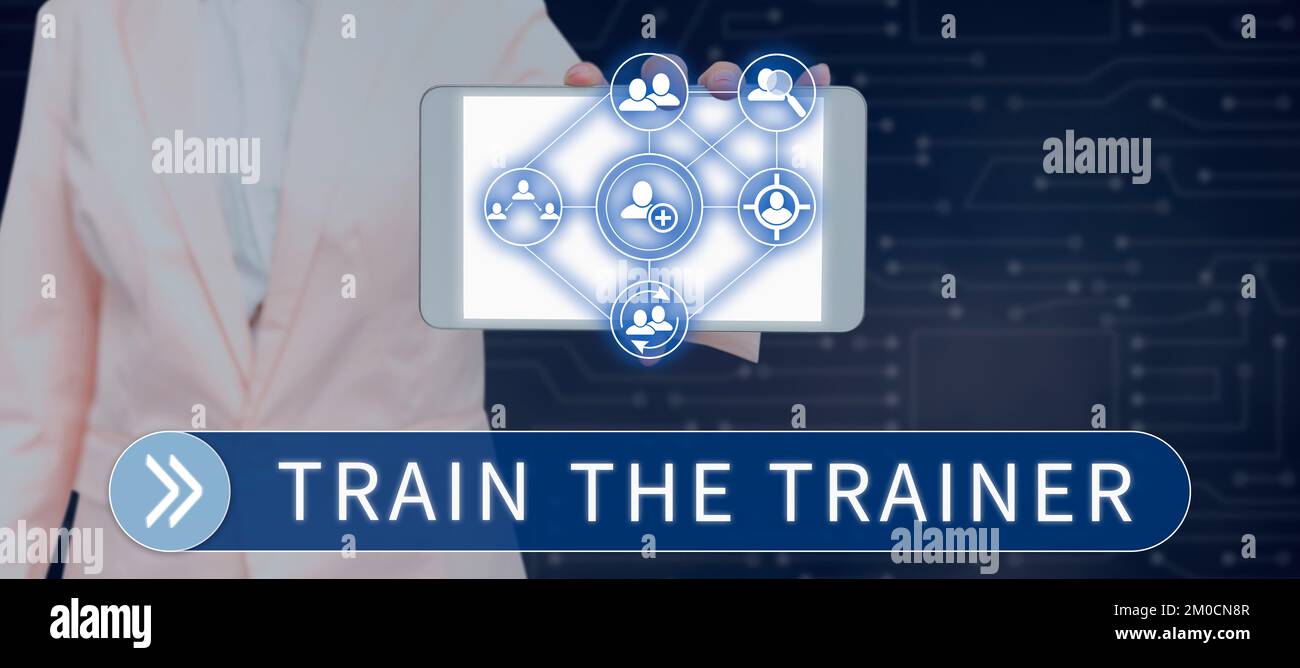 Conceptual display Train The Trainer. Concept meaning identified to ...