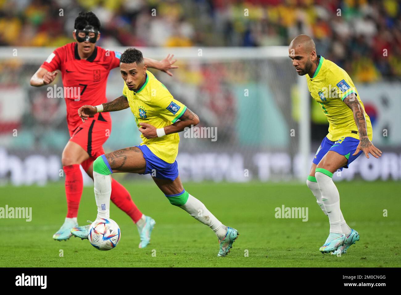 Raphael Dias Belloli Raphinha of Brazil during the FIFA World Cup Qatar ...