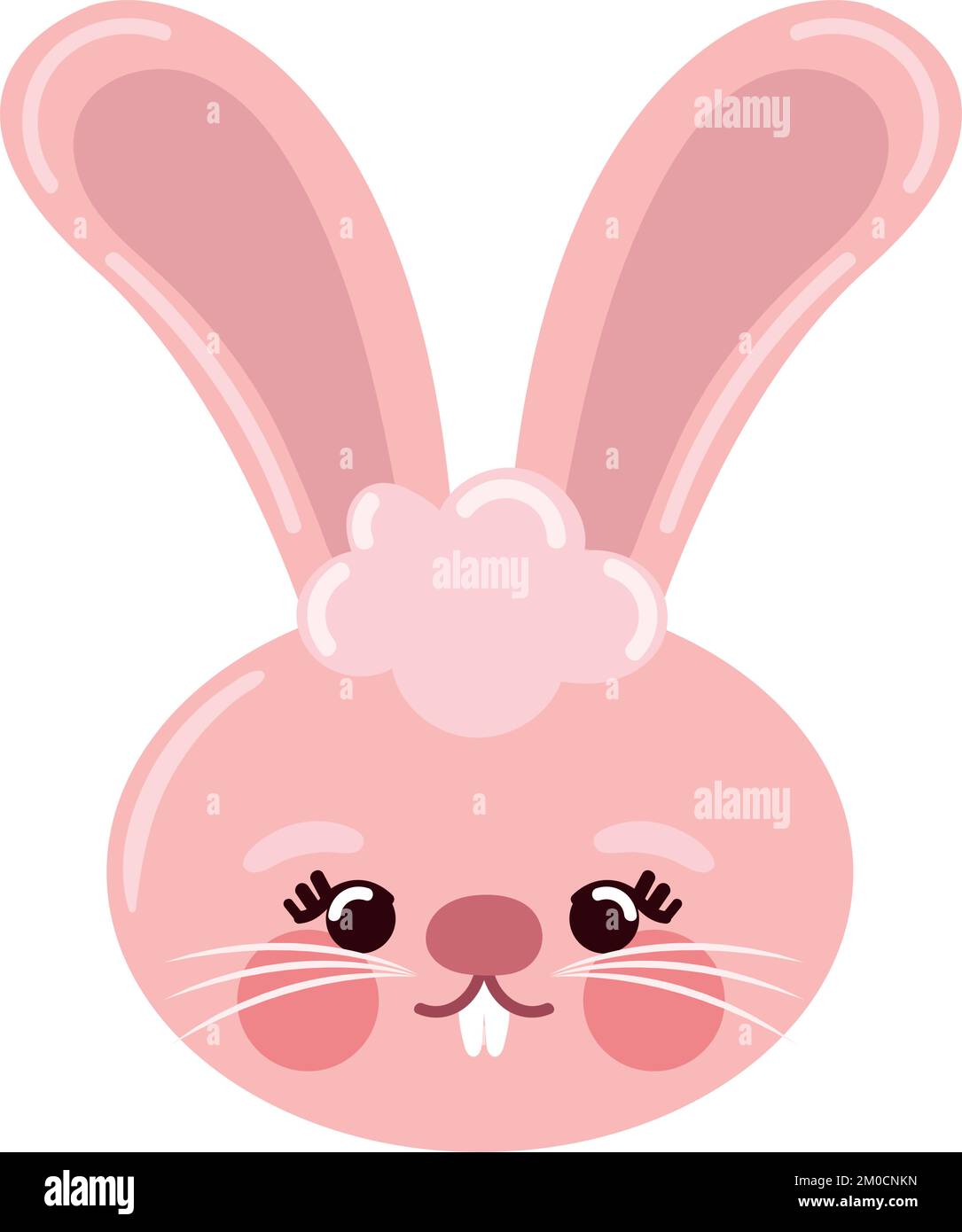 cute rabbit face Stock Vector Image & Art - Alamy