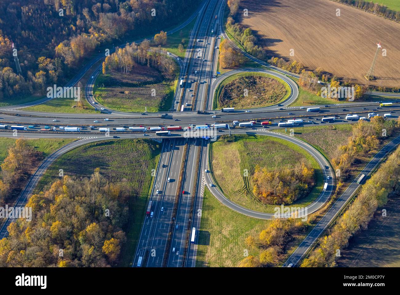 Freeway a45 and freeway a1 hi-res stock photography and images - Alamy