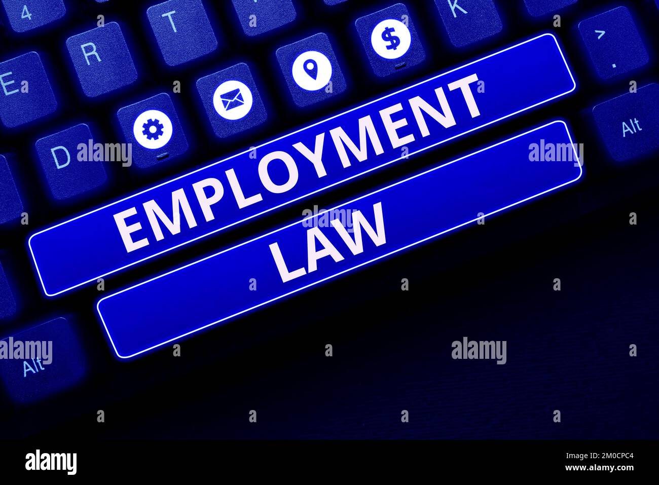 Inspiration showing sign Employment Law. Business approach deals with ...
