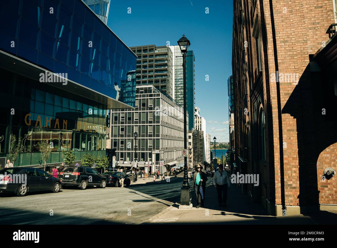 HALIFAX, NS, CANADA - MAY 2022: Historic Buildings on Barrington Street ...