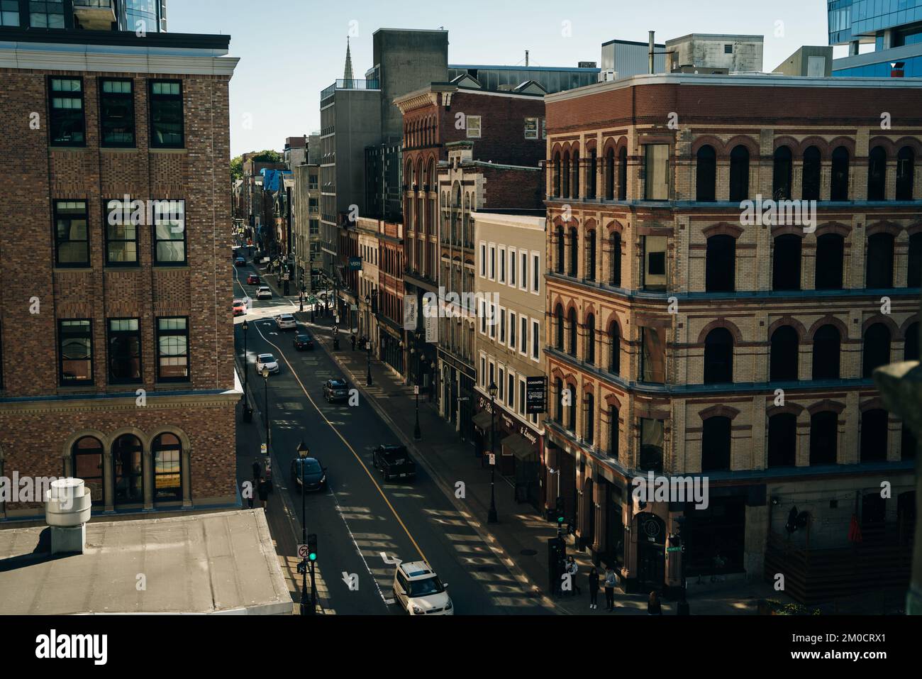 HALIFAX, NS, CANADA - MAY 2022: Historic Buildings on Barrington Street ...