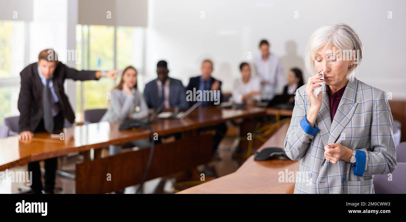 Miserable woman 60s hi-res stock photography and images - Alamy