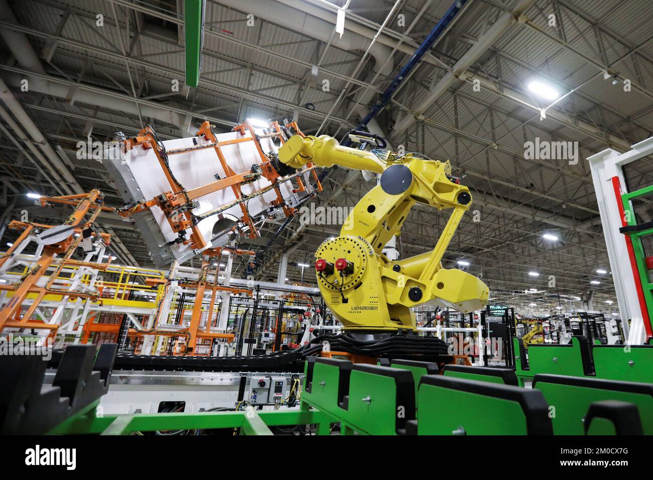 Electric vehicle plant gm hi-res stock photography and images - Alamy