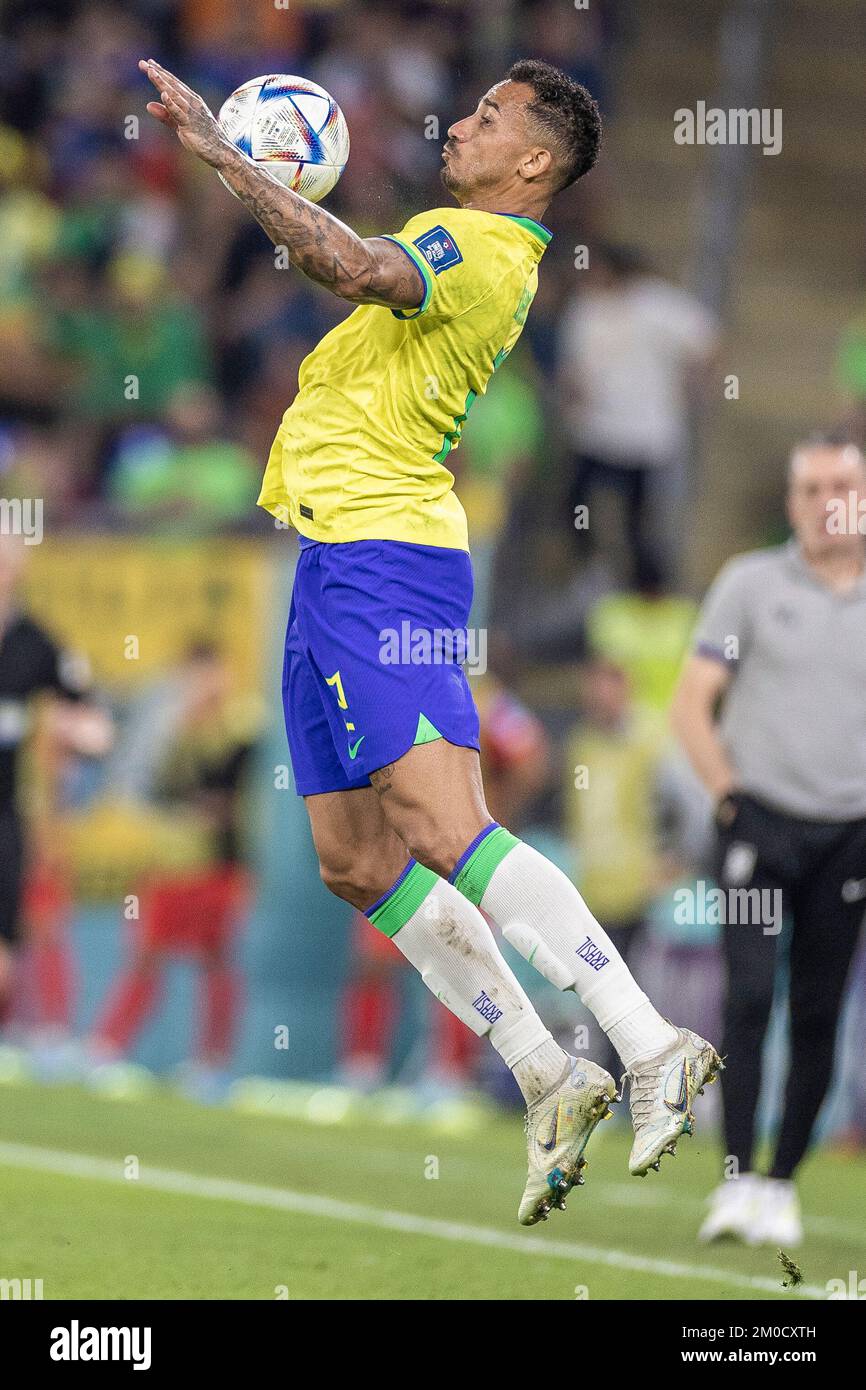 Doha, Catar. 05th Dec, 2022. Danilo of Brazil during a match between ...