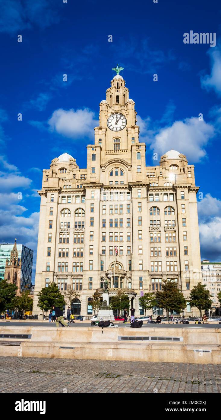 historical building at albert dock in Liverpool, United Kingdom. Royal ...