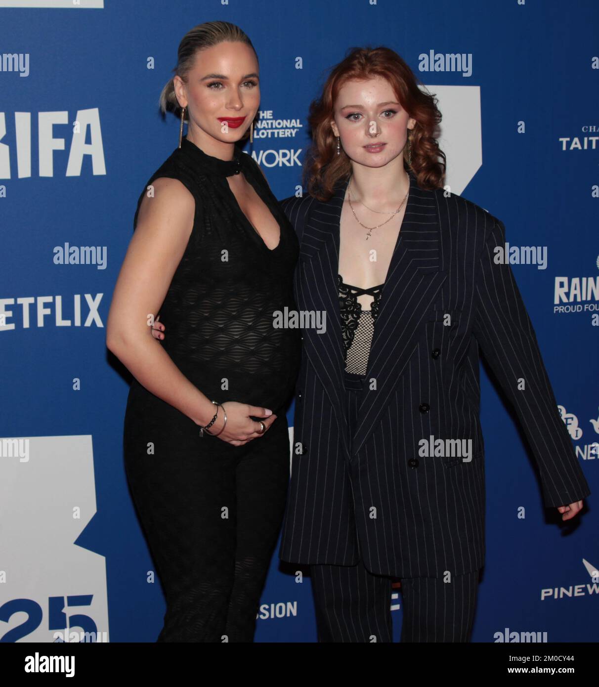 London, UK. Lydia Page (right) at the 25th British Independent Film ...