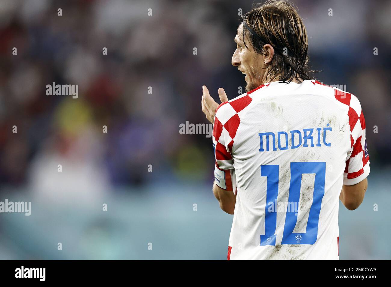 doha, Qatar, 06/12/2022, AL WAKRAH - Luka Modric of Croatia during the ...