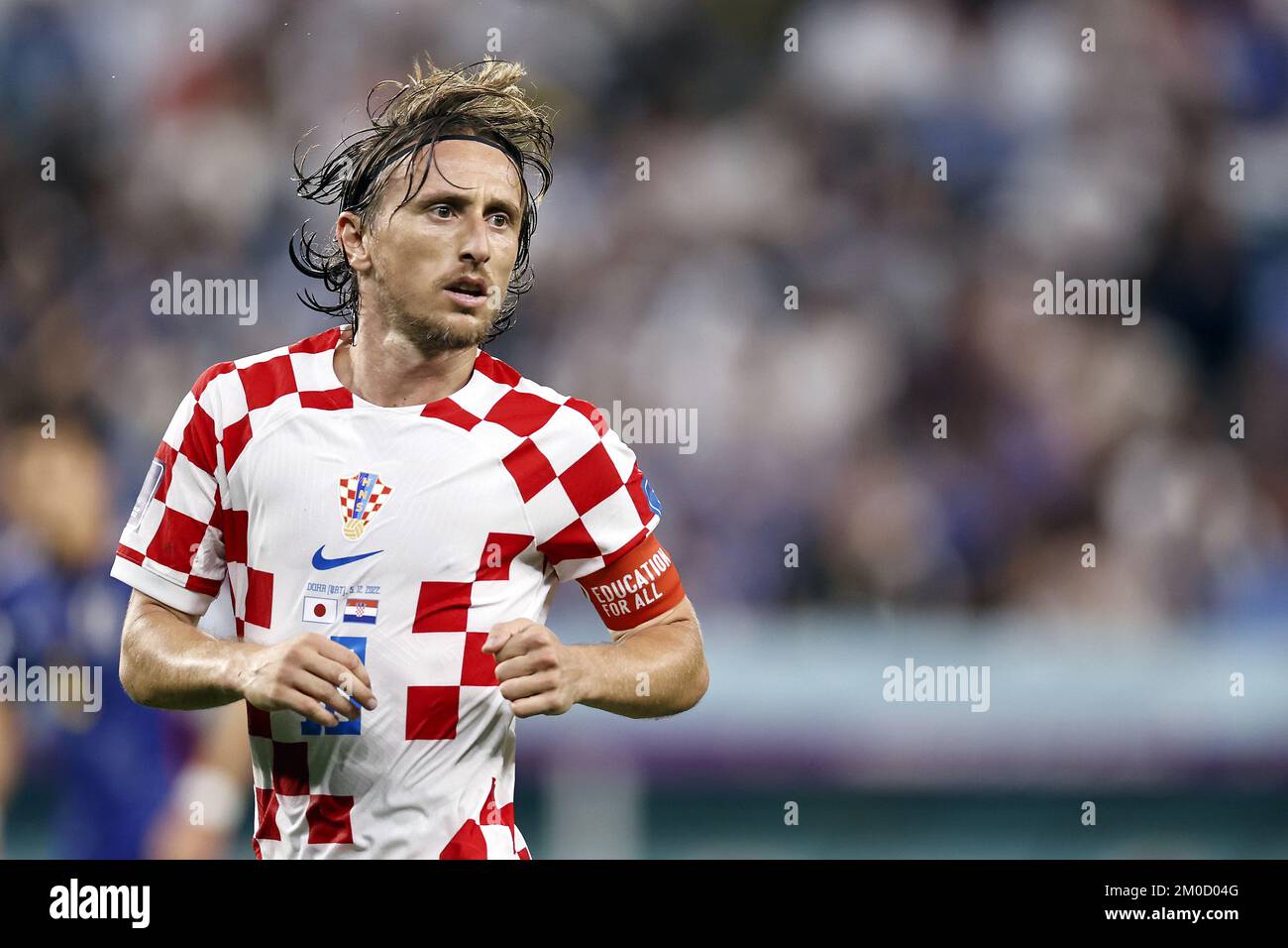 doha, Qatar, 06/12/2022, AL WAKRAH - Luka Modric of Croatia during the ...