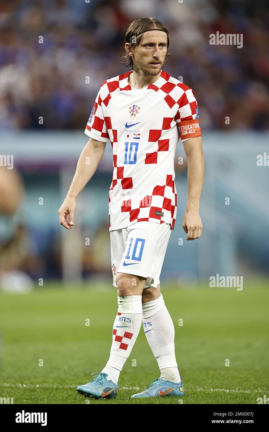doha, Qatar, 06/12/2022, AL WAKRAH - Luka Modric of Croatia during the ...