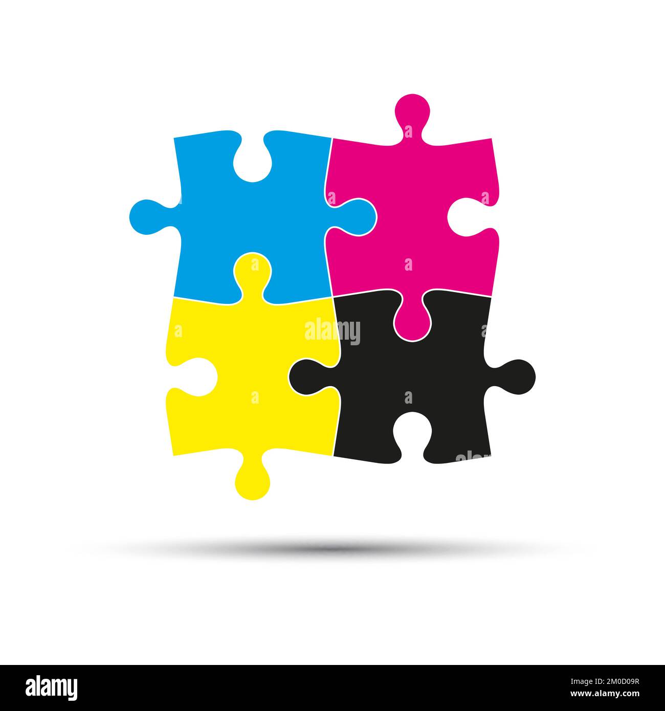 Four puzzle hi-res stock photography and images - Alamy