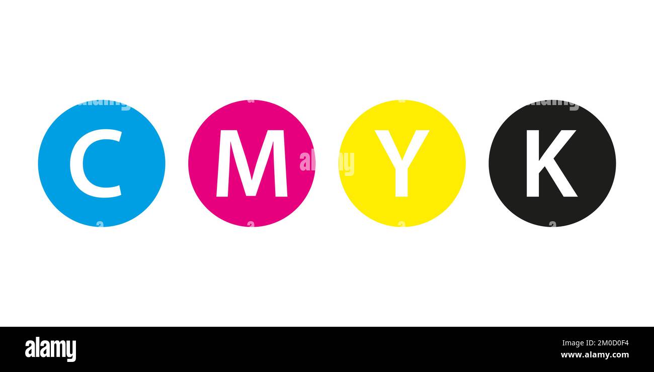 Logo cmyk hi-res stock photography and images - Alamy