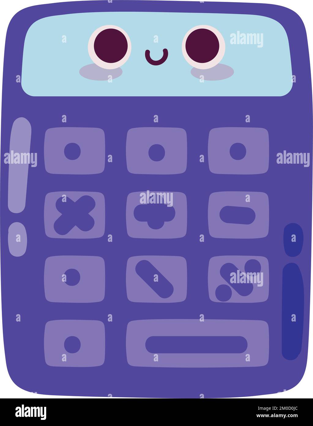 calculator cute school Stock Vector Image & Art - Alamy