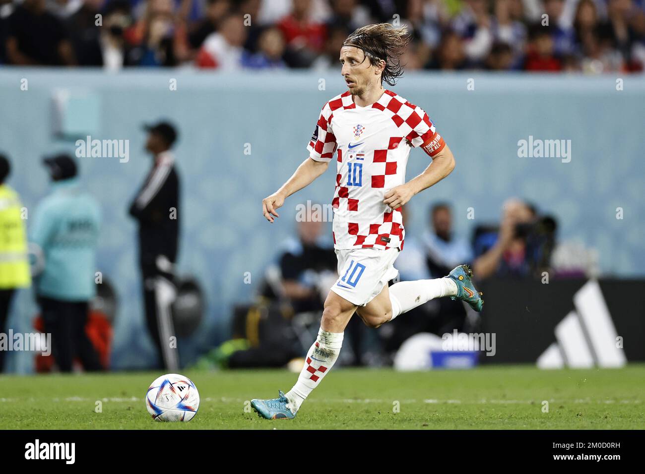 doha, Qatar, 06/12/2022, AL WAKRAH - Luka Modric of Croatia during the ...