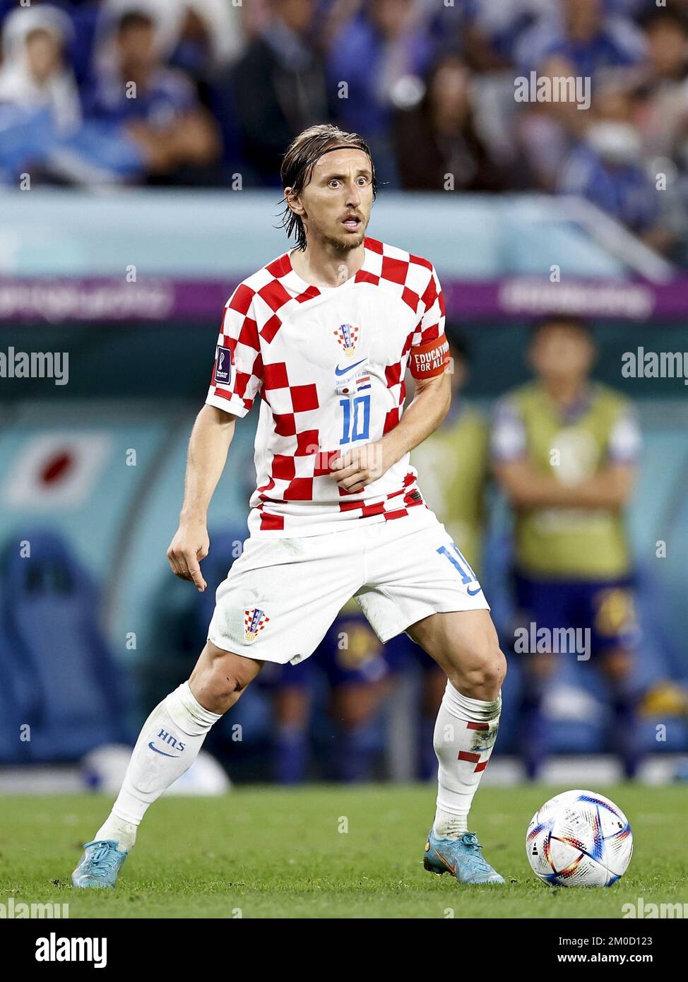 doha, Qatar, 06/12/2022, AL WAKRAH - Luka Modric of Croatia during the ...